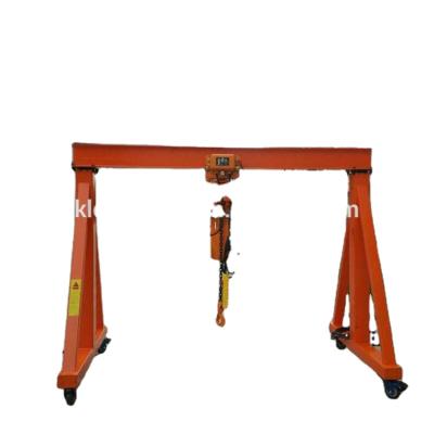 China High quality gantry crane cheap price lifting gantry crane by speed rail mounted or railless electric or manual for sale