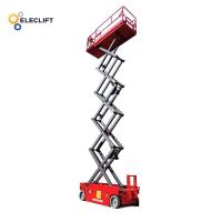 China 3 Feet/Minute Self Propelled Electric Scissor Lifts 25% Gradeability for sale
