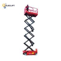 China Non-Telescopic Scissor Lifting Platform Electric/Gasoline Self-Propelled Telescopic for sale