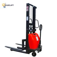 China 24 120Ah  Loading 2 Ton Pallet Stacker Manual Pallet Forklift 500kg for sale