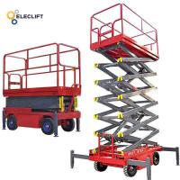 China PLC Control Mobile Scissor Lift Portable Lift Table 2.5mx1.5m for sale