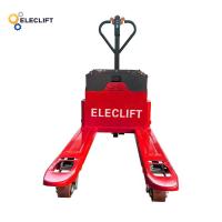 China 24V 20A Full Electric Pallet Truck Pallet Stacker 1000Kg Capacity for sale