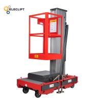 China 20 Ft Single Man Articulating Lift 220V/380V With Safety Device for sale