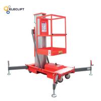 China Aluminium Alloy Lifting Platform Scissor Lift Single Man 6m-18m for sale