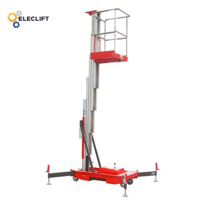 China Safety Limit Switch Aluminum Lift Platform Single Man Electric Scissor Lifts 220V for sale