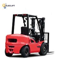 China 3 Ton Electric Four Wheel Forklift Lifting Speed 2.5M/S for sale