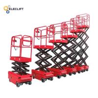 China 0.2M/S Warehouse Hydraulic Scissor Lift Table Load Capacity 300KG for sale