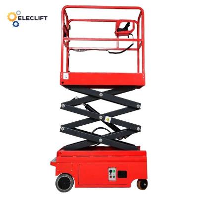 China Folded Height 0.8M Warehouse Mini Scissor Lift for Logistics for sale