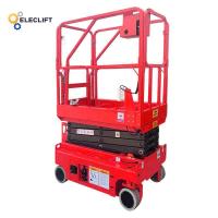 China 1.8M-6M Lifting Height Mini Electric Scissor Lift Warehouse for sale