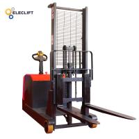 China PLC Control Warehouse Reach Truck Battery Powered Pallet Truck for sale