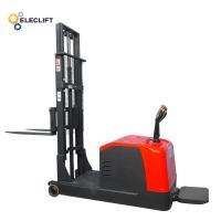 China PLC Control Electric Warehouse Forklift Trucks Lifting Height 6-8 Meters for sale