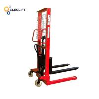 China 1500mm 2000mm Lifting Height Manual Pallet Stacker 500kg for sale
