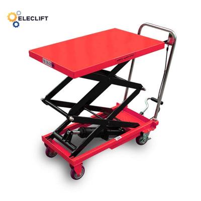 China 110V/220V/380V Heavy Duty Hydraulic Scissor Lift Work Table 200lbs for sale