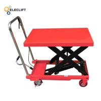 China High Quality Steel 2.2kw Industrial Heavy Duty Scissor Lift Table 8m/Min for sale