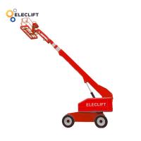 China Self Propelled Aerial Lift Telescoping Fork 40 Ft Straight Boom Lift for sale