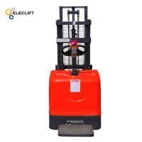 China High Lift Pallet Truck 2000kgFull Electric Pallet Stacker Fork Width 550mm 685mm for sale