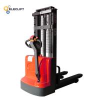 China 24V Full Electric Pallet Stacker Hand Pallet Truck For Warehouse for sale