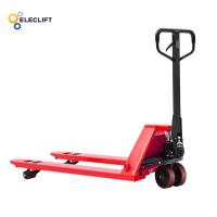 China 500-6000lbs Pallet Lifter Manual Pallet Truck With 7-9 In Steering Wheel for sale