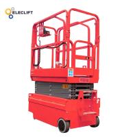 China 0.2M/S Warehouse Hydraulic Scissor Lift Table Load Capacity 300KG for sale