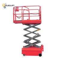China Steel Residential Mini Scissor Lift 0.2M/S Lifting Speed 3.8M-6.7M Working Height for sale