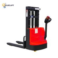 China 1700mm Full Electric Pallet Stacker Hand Forklift 2.2Kw for sale