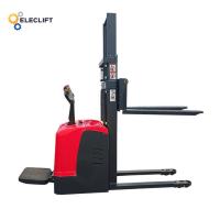 China Lower Speed 0.2m/s 2.2Kw Powered Pallet Stacker Pallet Jack 3000kg for sale