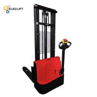 China 2.2Kw Full Electric Pallet Stacker 210Ah Warehouse Stacker Forklift for sale