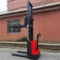 China Overall Height 2050mm Industrial Electric Walkie Stacker 2.2Kw for sale