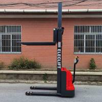 China 200Ah Battery Full Electric Pallet Stacker Lift Speed 0.2m/S for sale