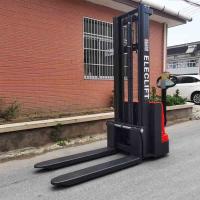 China 24V Full Electric Pallet Stacker Hand Pallet Truck For Warehouse for sale