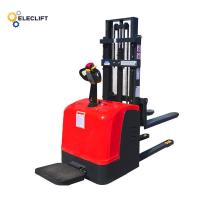 China Overall Height 1900mm 2 Ton Electric Pallet Truck Stacker 210Ah for sale