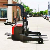 China Rough Terrain Walkie Electric Pallet Stacker Lift Speed 0.2m/S   for sale