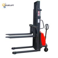China High Lift Semi Electric Pallet Stacker Capacity 1000kg for sale