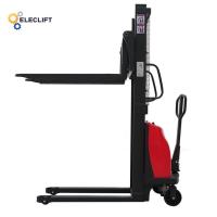 China 24V 120Ah Manual Walkie Stacker Powered Pallet Stacker OEM ODM for sale