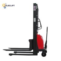 China 200mm Drive Wheel Semi Electric Walkie Stacker 600kg-2000kg Load Capacity for sale