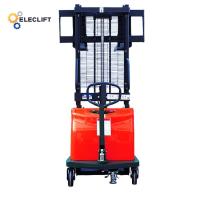 China Speed 4-6km/H Semi Electric Pallet Stacker Battery Operated for sale