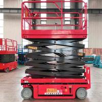 China Max Occopancy 2 Self Propelled Scissor Lift For Easy 113kg Exension Load Capacity for sale