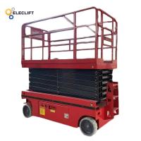 China 3km/H-5km/H Self Propelled Scissor Lift Man Lift Joystick Steering Control for sale
