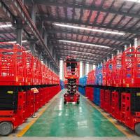 China 3km/H-5km/H Self Propelled Scissor Lift Man Lift Joystick Steering Control for sale