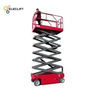 China Hydraulic Scissor Lift Self Propelled Lifting Platform 4x8 Feet Dimensions for sale