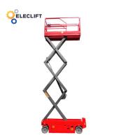 China Foldable Self Propelled Mechanical Scissor Lift Table Electric Scaffold Lift 2000Lbs for sale