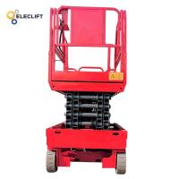 China Foldable Self Propelled Mechanical Scissor Lift Table Electric Scaffold Lift 2000Lbs for sale