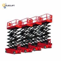 China 1000-2000Lbs Electric Self Propelled Scissor Lift 2-3 Feet / Min for sale
