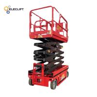 China 3 Feet/Minute Self Propelled Electric Scissor Lifts 25% Gradeability for sale