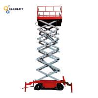 China Powder Coating Mobile Hydraulic Lift Platform With Outriggers for sale