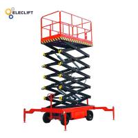 China Foldable Electric Powered Mobile Scissor Lift OEM ODM for sale