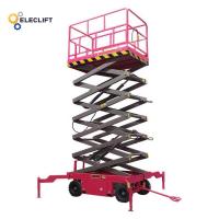 China 500kg-2000kg Load Capacity Mobile Scissor Lift Electric Platform Lift for sale