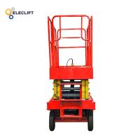 China Portable Hydraulic Compact Scissor Lift Table Load Capacity 300kg-2000kg for sale