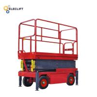 China Portable Hydraulic Compact Scissor Lift Table Load Capacity 300kg-2000kg for sale