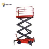 China Movable Hydraulic Mobile Scissor Lift Load Capacity 300kg-2000kg for sale